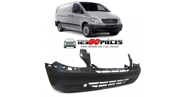 Pare-chocs avant (noir) Mercedes VITO W639 10/2003 au 09/2010 114,90 € Pièces de Rechange ...