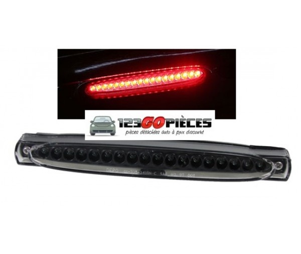 3 Feu stop arrière LED cristal/noir Chevrolet Corvette C5 1997-2005 79 ...