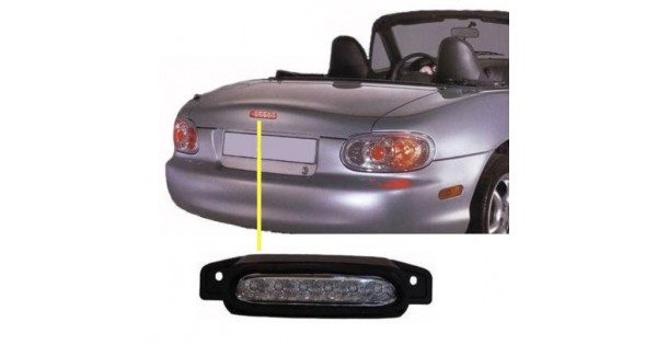 3eme feu stop à LED cristal chrome Mazda MX5 NB 1998-2005 69,90 ...