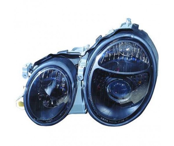 Paire de phares design, noir pour Mercedes CLK (W208) 1997-2002 369,90 ...